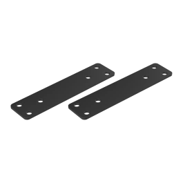 Connecting plate set